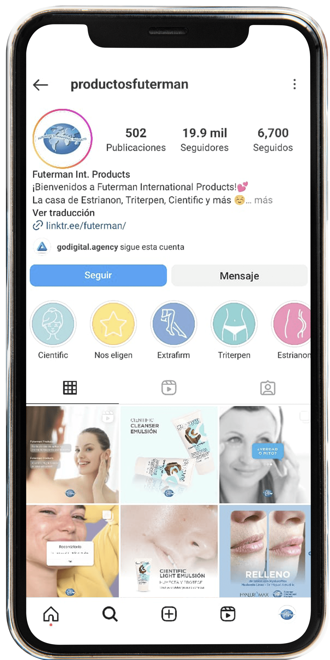 Contacto | Futerman International Products